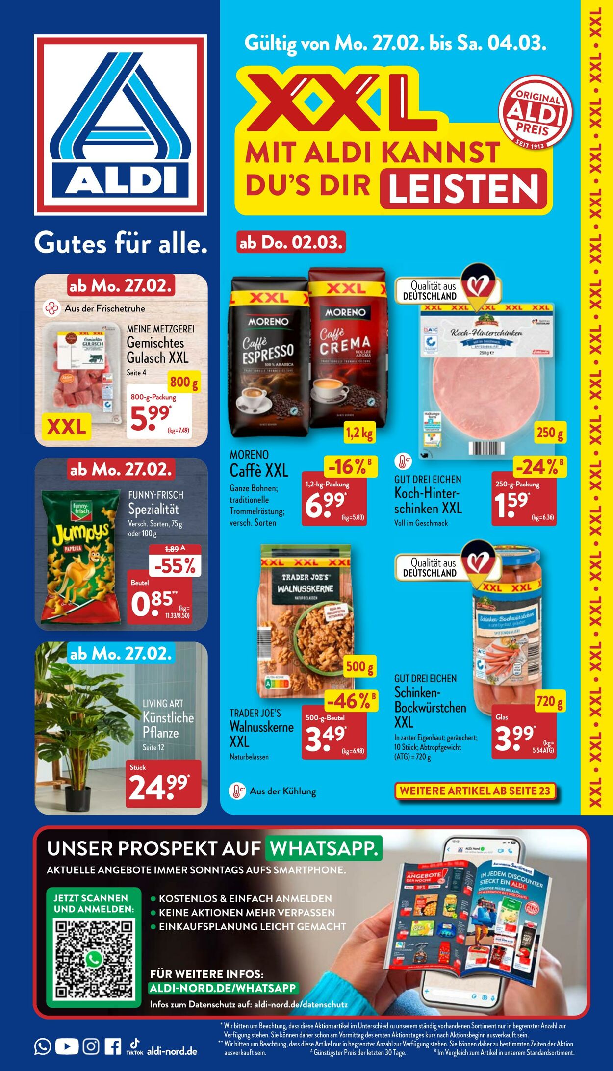 Wunderschöne Aldi Prospekt Erfurt Bild