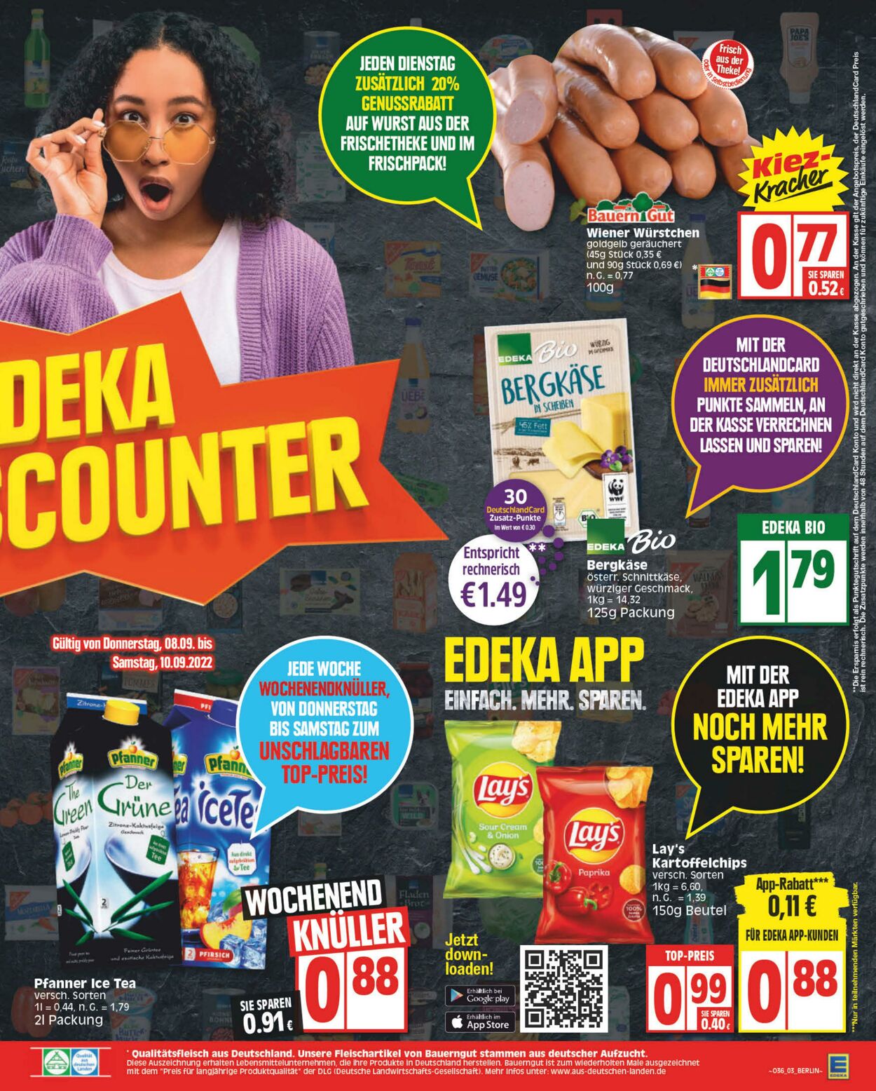 Edeka Werbeprospekt - Gültig von 05.09 bis 10.09 - Seitenzahl 3 ...