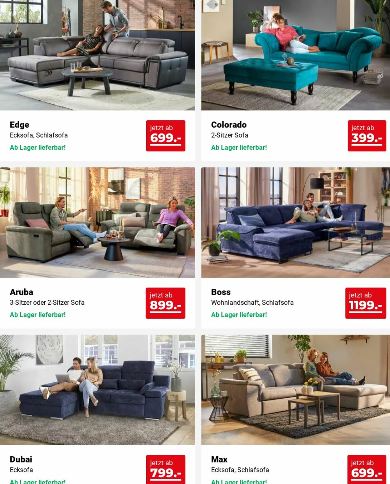 Seats And Sofas Aktuelles Prospekt